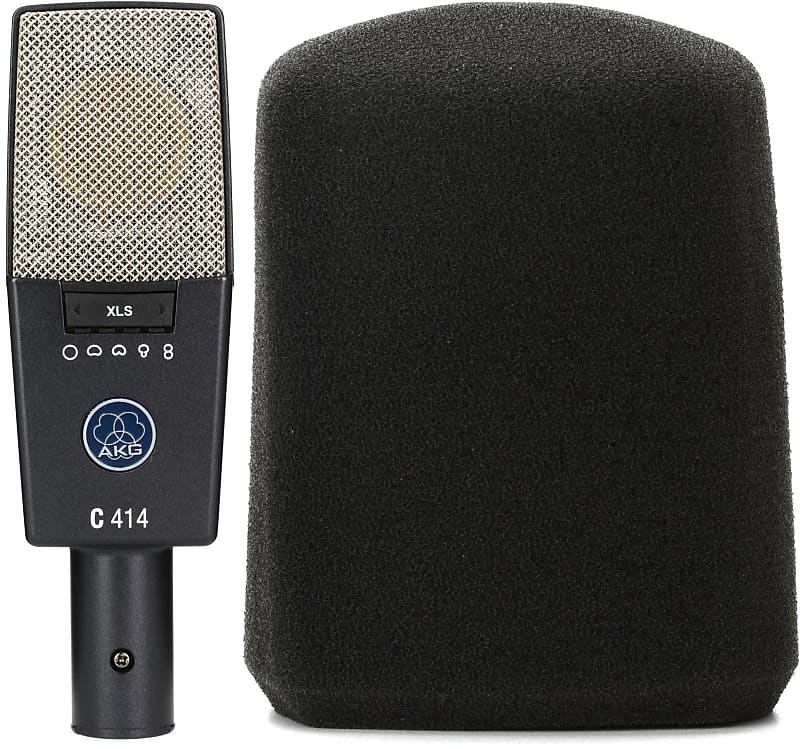 AKG C414 XLS Large-diaphragm Condenser Microphone Bundle with | Reverb