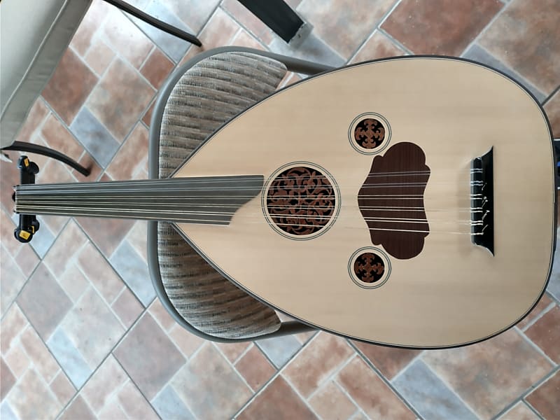 Unknown Turkish Oud Maple and Mahogany | Reverb