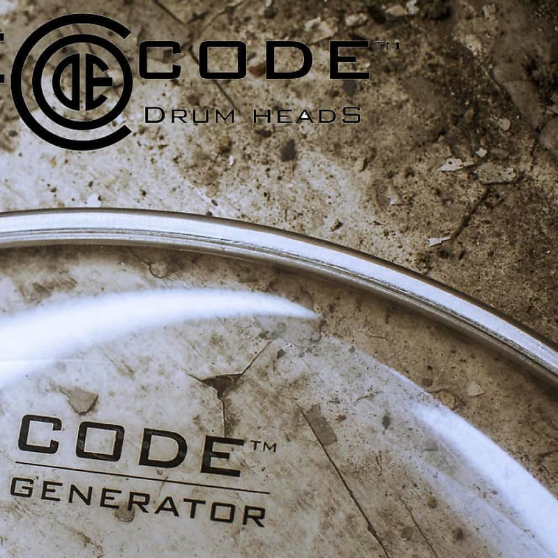 Code Generator Clear Drum Head 13" | Reverb
