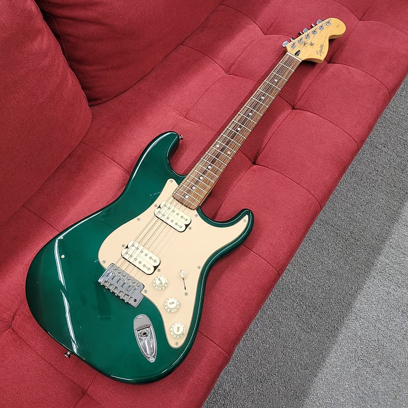 Squier Double Fat Strat with Rosewood Fretboard 1999 - | Reverb