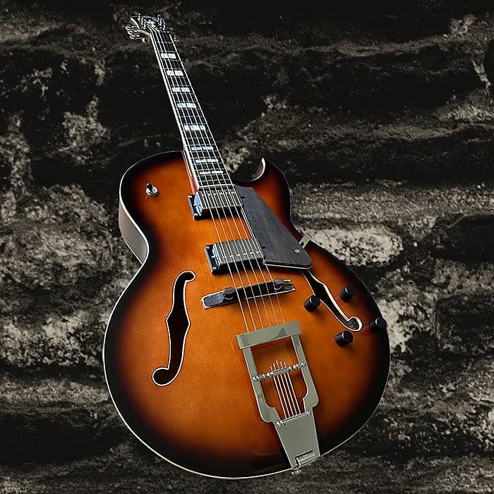 Aslin Dane Jazz King - Tobacco brown burst | Reverb