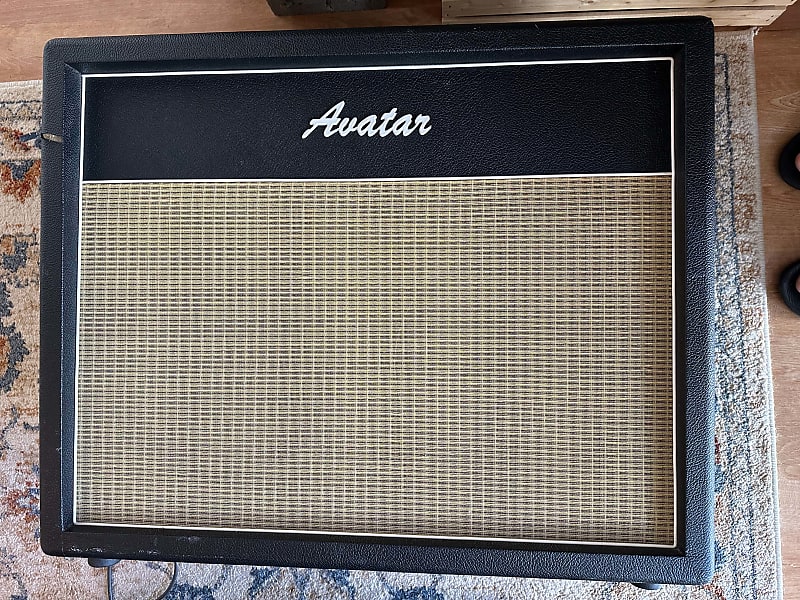 Avatar 2x12 Cabinet Guitar Cabinet with two Celestion Gold | Reverb