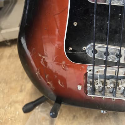 Burns Jazz Bass 1960s Sunburst | Reverb