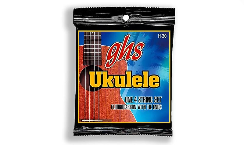 GHS New Fluorocarbon Soprano / Concert Tie-End Ukulele String | Reverb