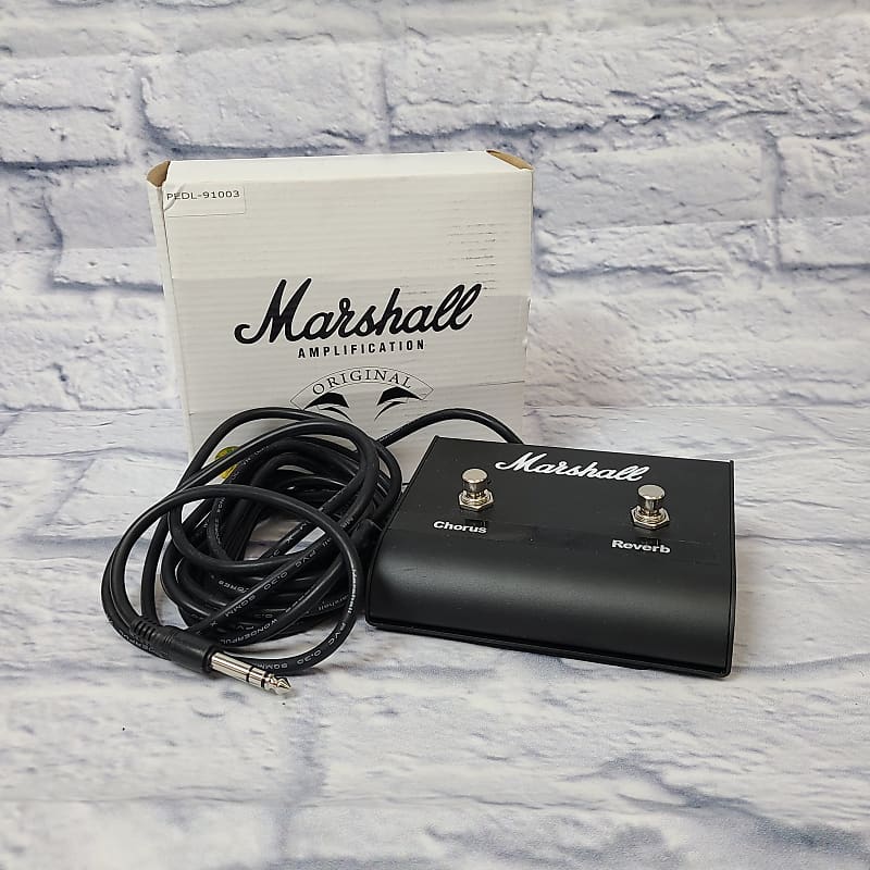 Marshall Dual LED Chorus Reverb Footswitch | Reverb