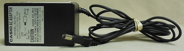 CASIO AD-5U AC Adaptor for Keyboard 9V | Reverb