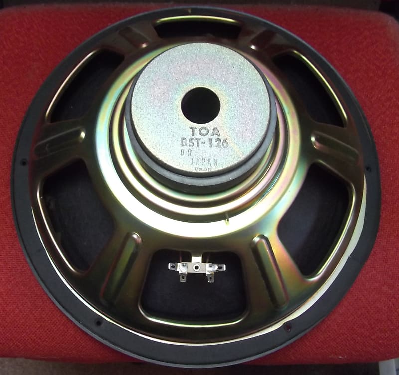 TOA 15" 8 Ohm Good Bass/PA Replacement Speaker 100W (6 Bolts) | Reverb