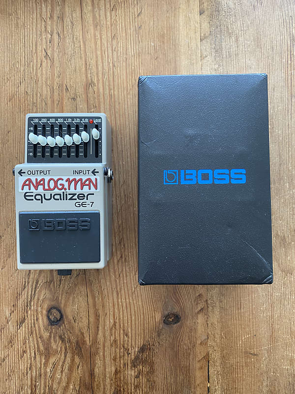 Analog Man Modded Boss GE-7 Equalizer / EQ Pedal | Reverb Canada