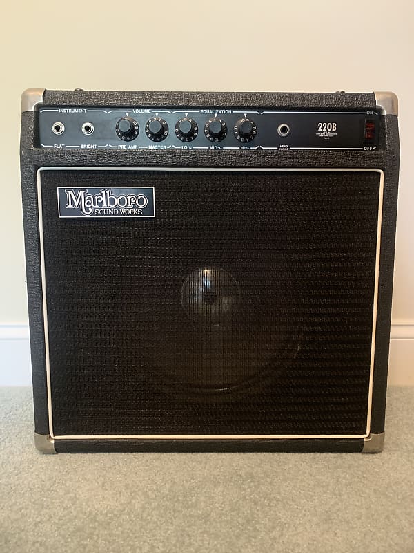 Marlboro Sound Works 220B 1980s 40 Watt Solid-State Guitar | Reverb