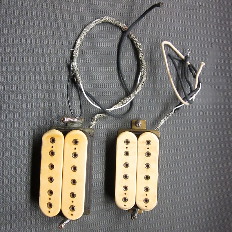 (2) 1970's Dimarzio Super Distortion Humbucker Pickups DP100 | Reverb