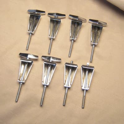 Pearl Export T Rods Key Rods and Claws for Bass Drum Set of 8 | Reverb