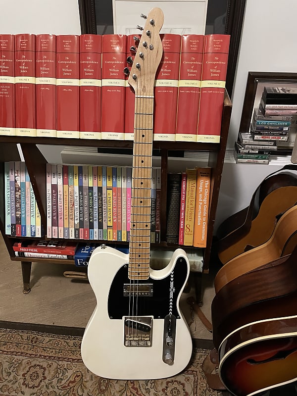 Custom Set Neck White Tele | Reverb