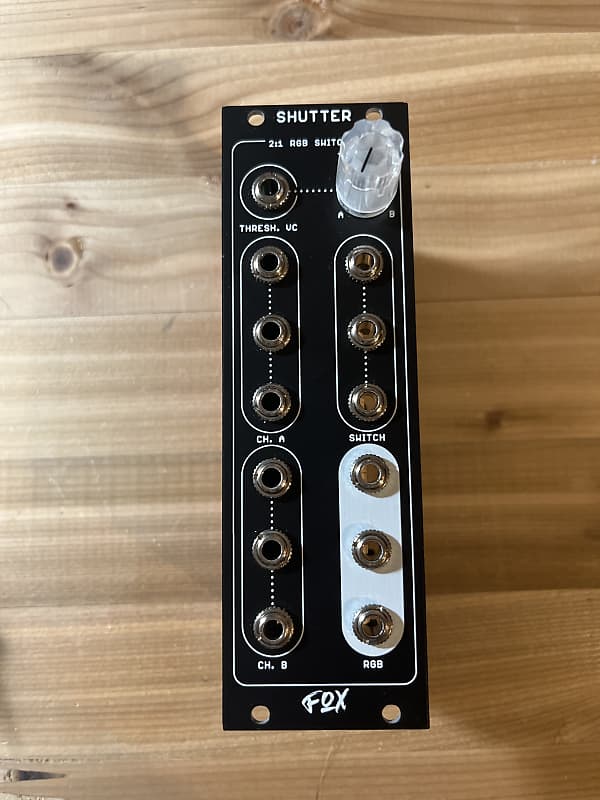 Foxing Hour Shutter LZX Format Video synth module | Reverb