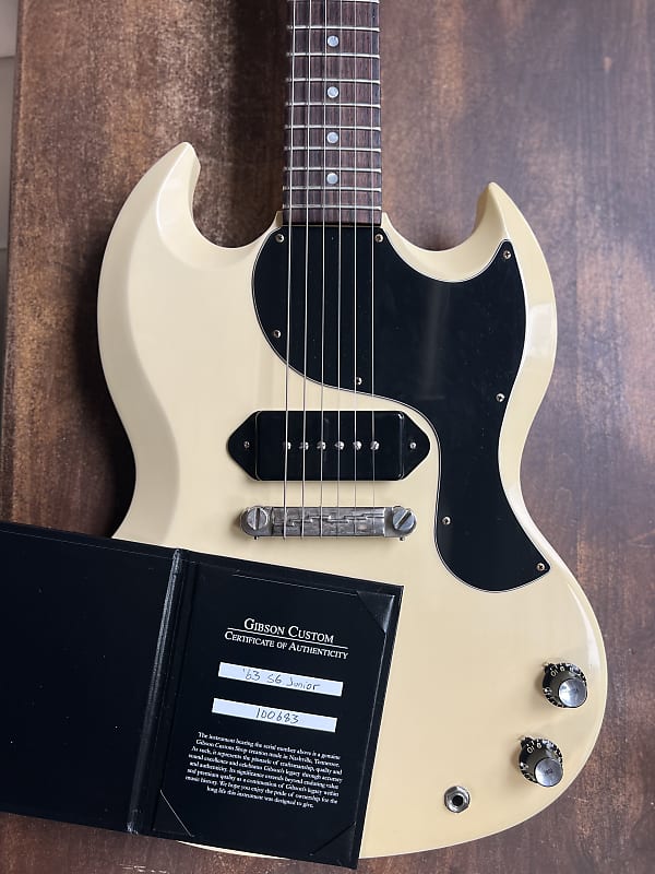 Gibson **M2M STINGER** '63 SG Junior Custom Shop - Vintage | Reverb