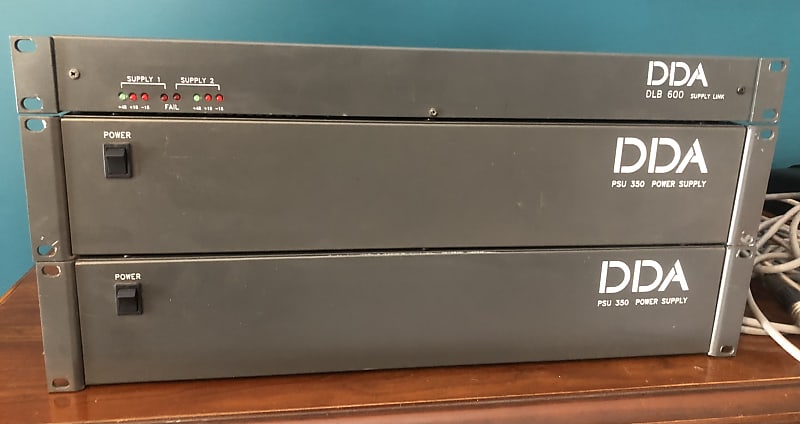 DDA PSU 350 power supply (2 plus link unit) for Midas mixing | Reverb