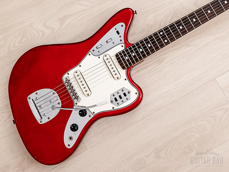 1980 Greco Super Real JG700 Jaguar Vintage Guitar Candy Apple | Reverb