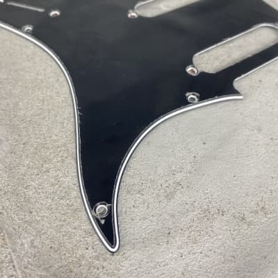 PRS Silver Sky Se pickguard 3ply Black & chrome pickup | Reverb