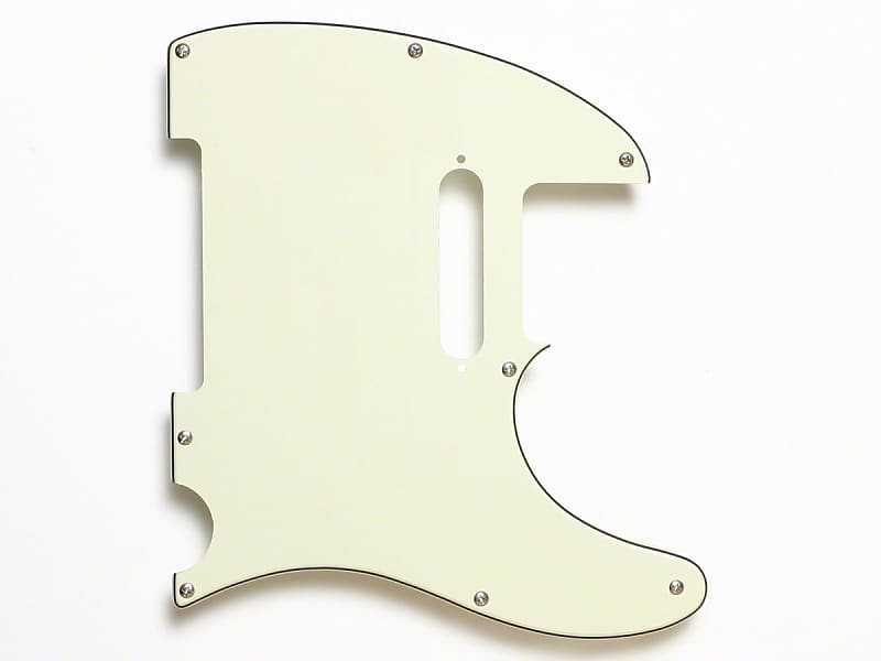 Fender Telecaster Pickguard, Modern 8-Hole, Mint Green | Reverb
