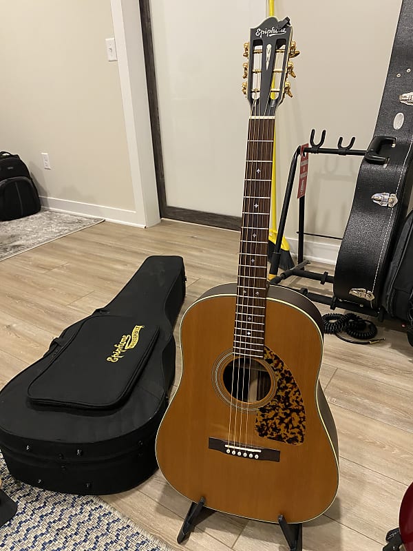 Epiphone Masterbilt AJ-500RCSNS 12-Fret Jumbo | Reverb
