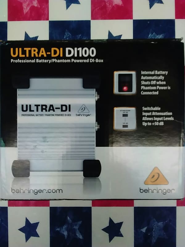 Behringer Ultra-DI DI100 | Reverb