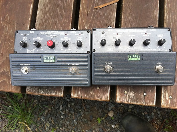 Trace Elliot TAP-1 and TAC-1 late 90s Metallic Blue | Reverb