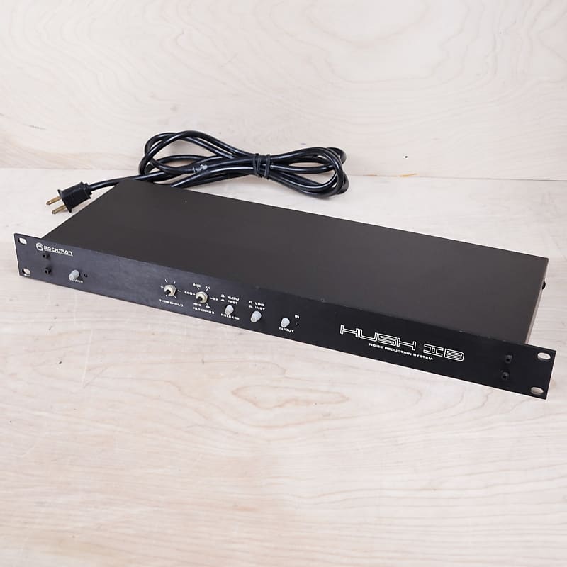 Rocktron Hush IIB 1980s Black Rackmount Unit - Works / Read | Reverb
