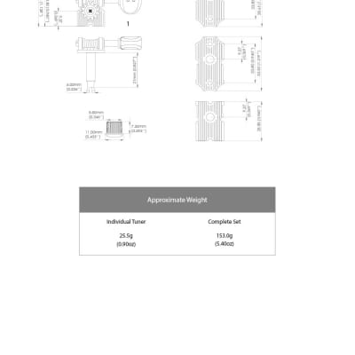 Graph Tech PRN-4424-N0 Ratio 3 + 3 Waffle-Back vintage Fender | Reverb