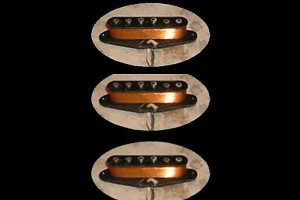 Voodoo Pickups Strat 60's Pickups ST60 Set Grey | Reverb