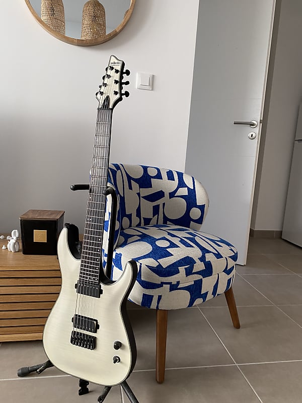 Schecter KM7 - MK-I - Blanche | Reverb