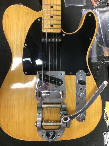 Fender Telecaster w/Factory Tremelo 1969 Natural Ash | Reverb