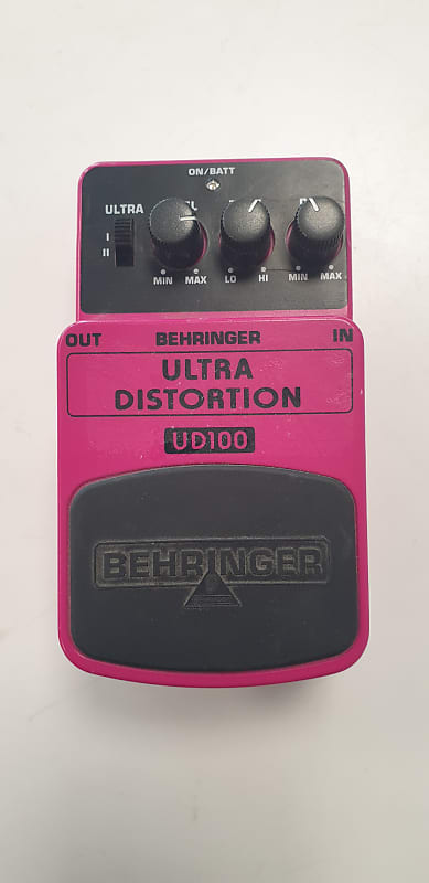 Pédale Behringer UD100 Ultra Distortion | Reverb