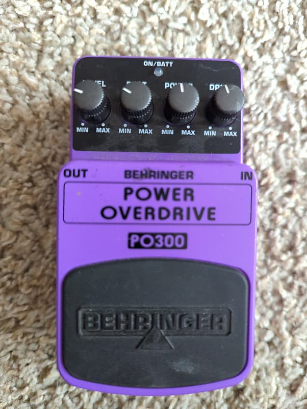 Behringer PO300 Power Overdrive 2010s - Lavender | Reverb