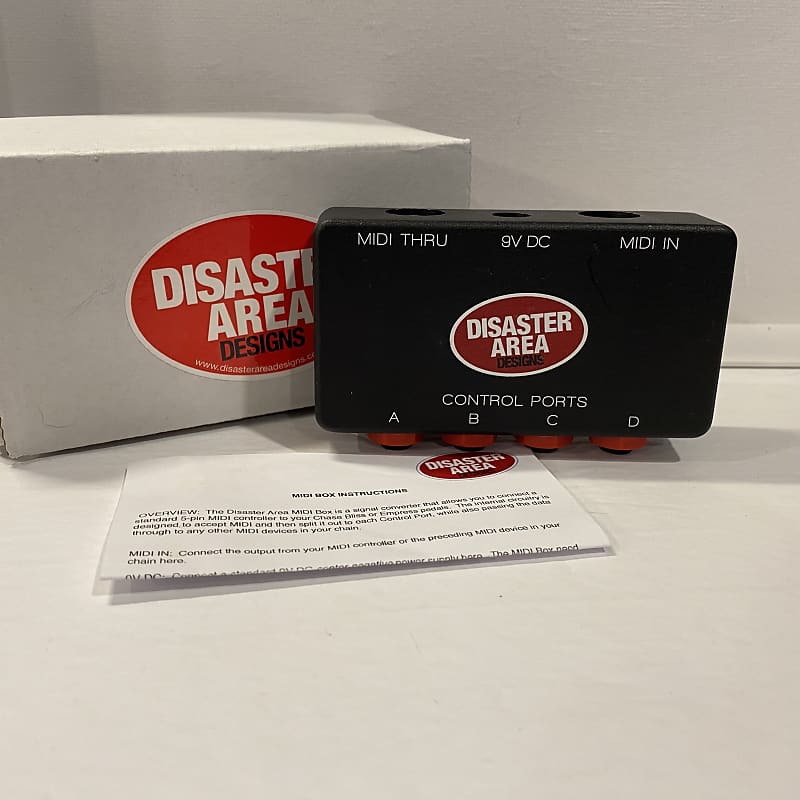 Disaster Area Designs MidiBox Black | Reverb