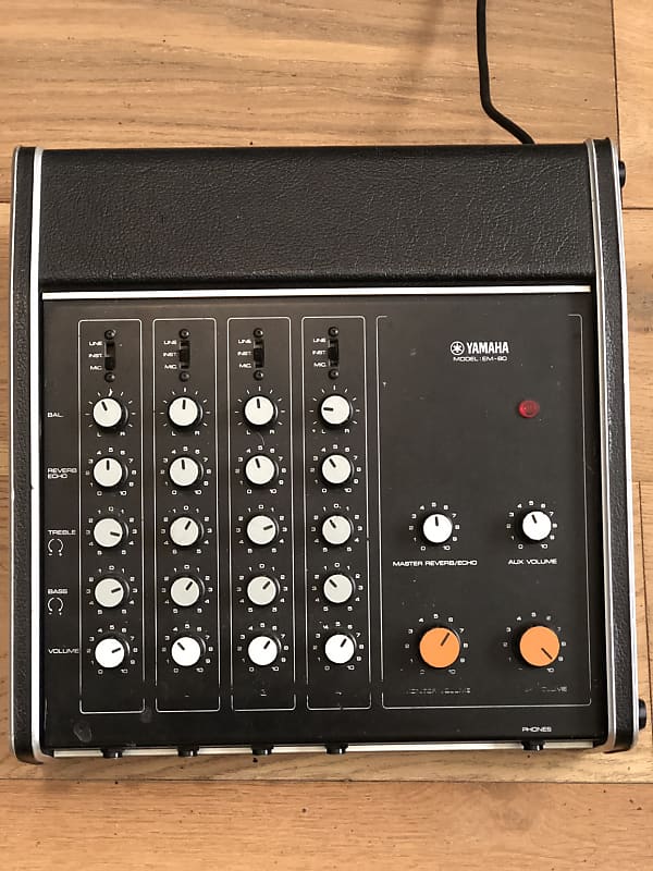 Yamaha EM-80 70s Black | Reverb