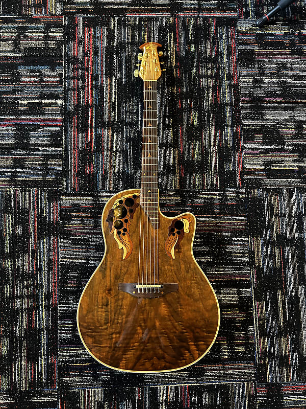 Used Ovation No. 5868 Elite Walnut w/case | Reverb