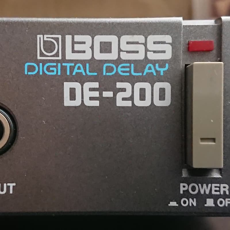 Rare - 1980s - Vintage Boss DE-200 Digital Delay Long Chip | Reverb UK