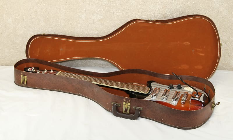 Teisco Del Ray ET 310 1960's - Red Burst | Reverb