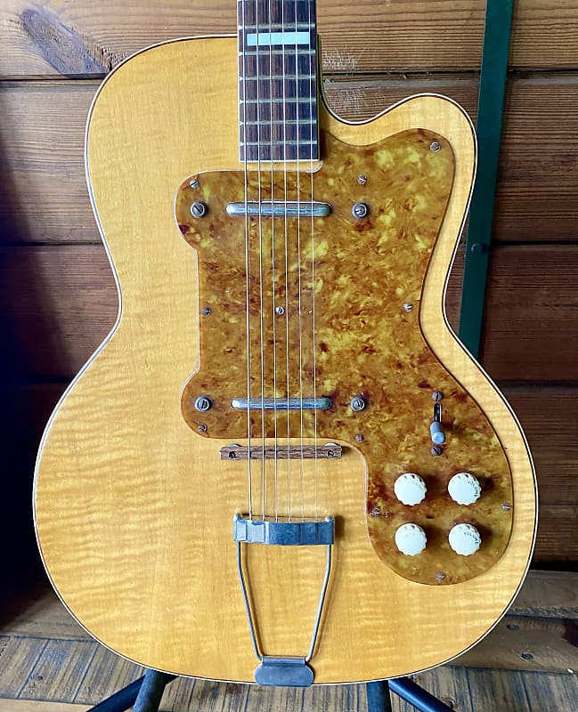 KAY THIN TWIN GUITAR JIMMY REED 50’s - BLOND | Reverb