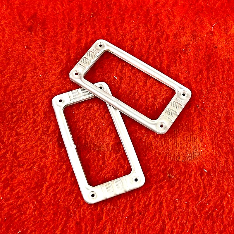 Gretsch Pickup rings 1960’s - Silver original vintage USA | Reverb