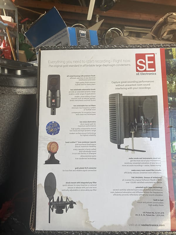 SE Electronic X1 s studio bundle se electronic 2023 - Black | Reverb