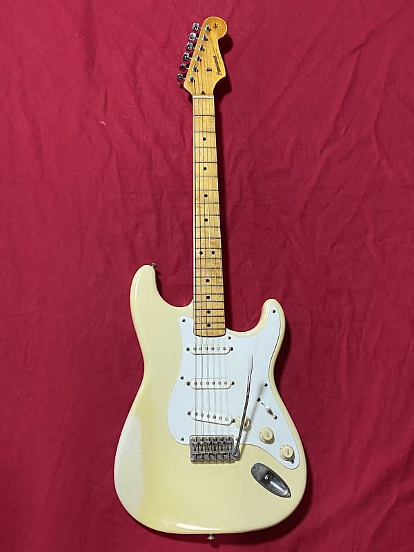 Fernandes FST-50 White Japan Vintage 1980's Electric Guitar | Reverb