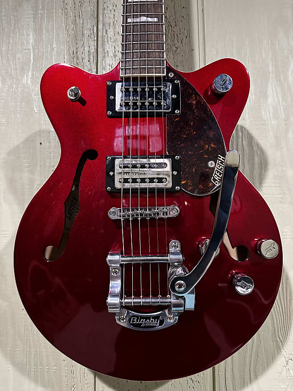 NEAR MINT Candy Apple Red Gretsch Streamliner Center Block | Reverb