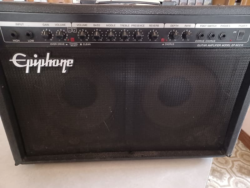 Epiphone EP-SC210 1993 Black | Reverb