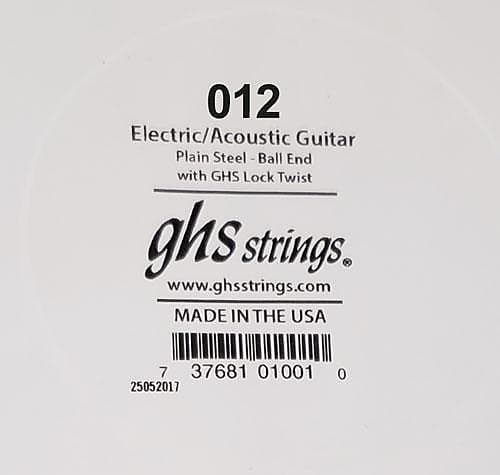 GHS-012 - Plain Steel String (SINGLE STRING) | Reverb UK