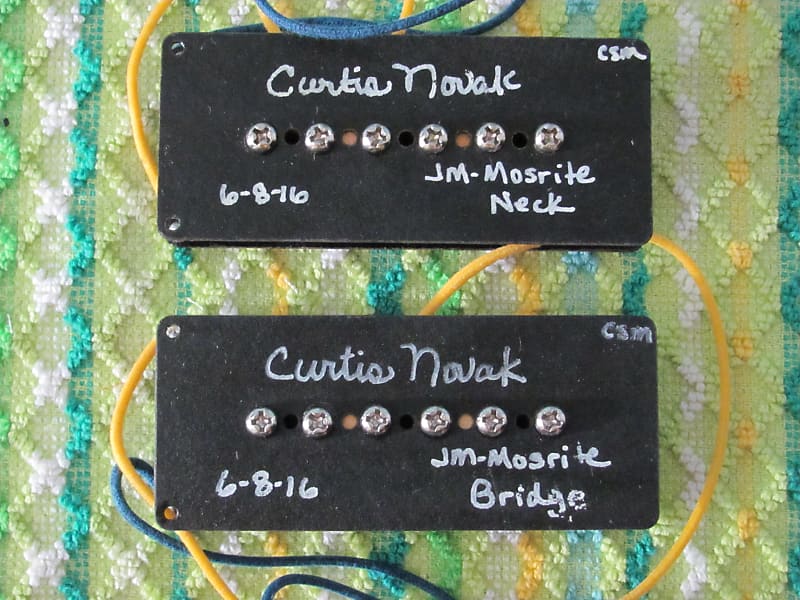 Curtis Novak “63 Mosrite Voiced Jazzmaster Pickups Set of Two | Reverb