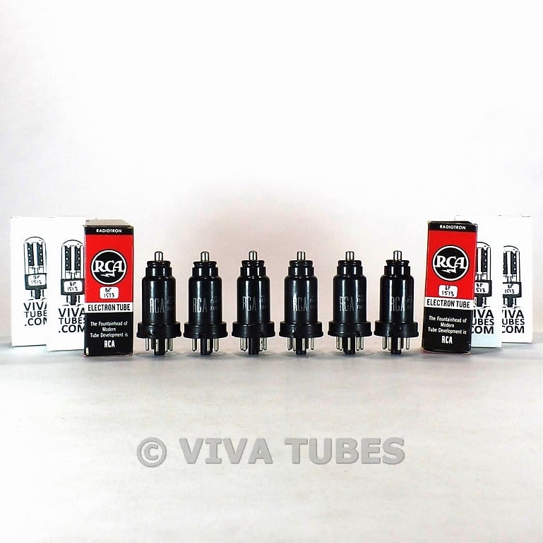 Tests NOS Date Matched Sextet (6) RCA USA 6L7 Metal Vacuum | Reverb