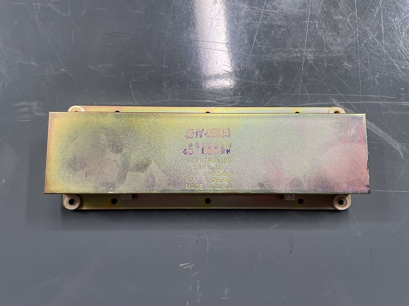 Vintage Accutronics 3 Spring 8ac2b1b 80’s Reverb Tank 9 1/4” | Reverb