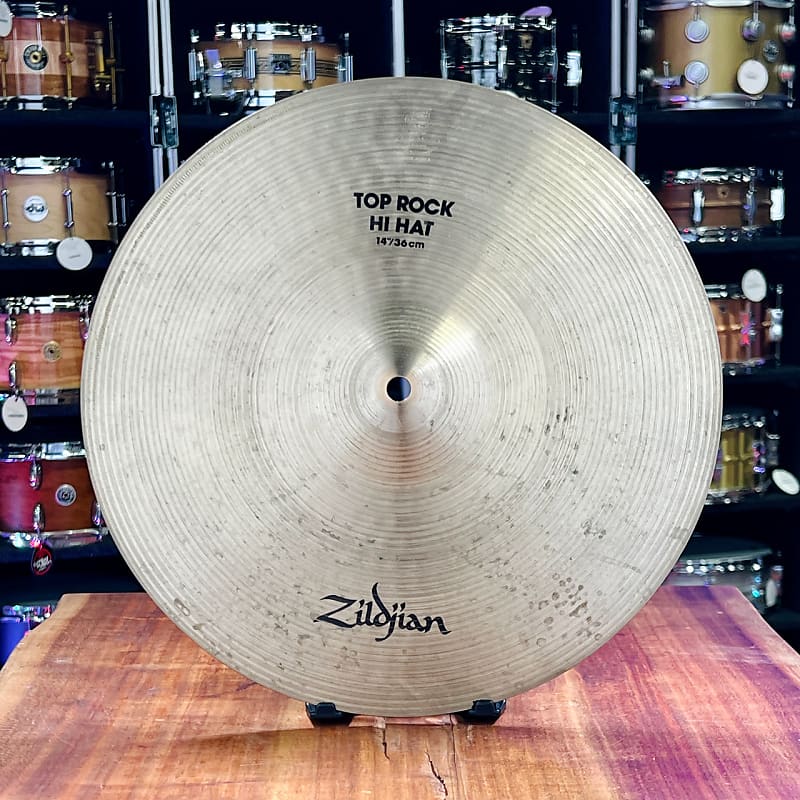 Used Zildjian Rock Hi hat Top | Reverb