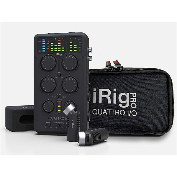 IK Multimedia ZZ)iRig Pro Quattro I/O Deluxe (IK Multimedia) | Reverb