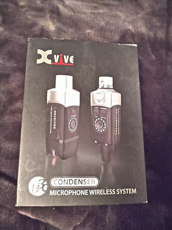 Xvive U3C Wireless Condenser Microphone System 2010s - Black | Reverb